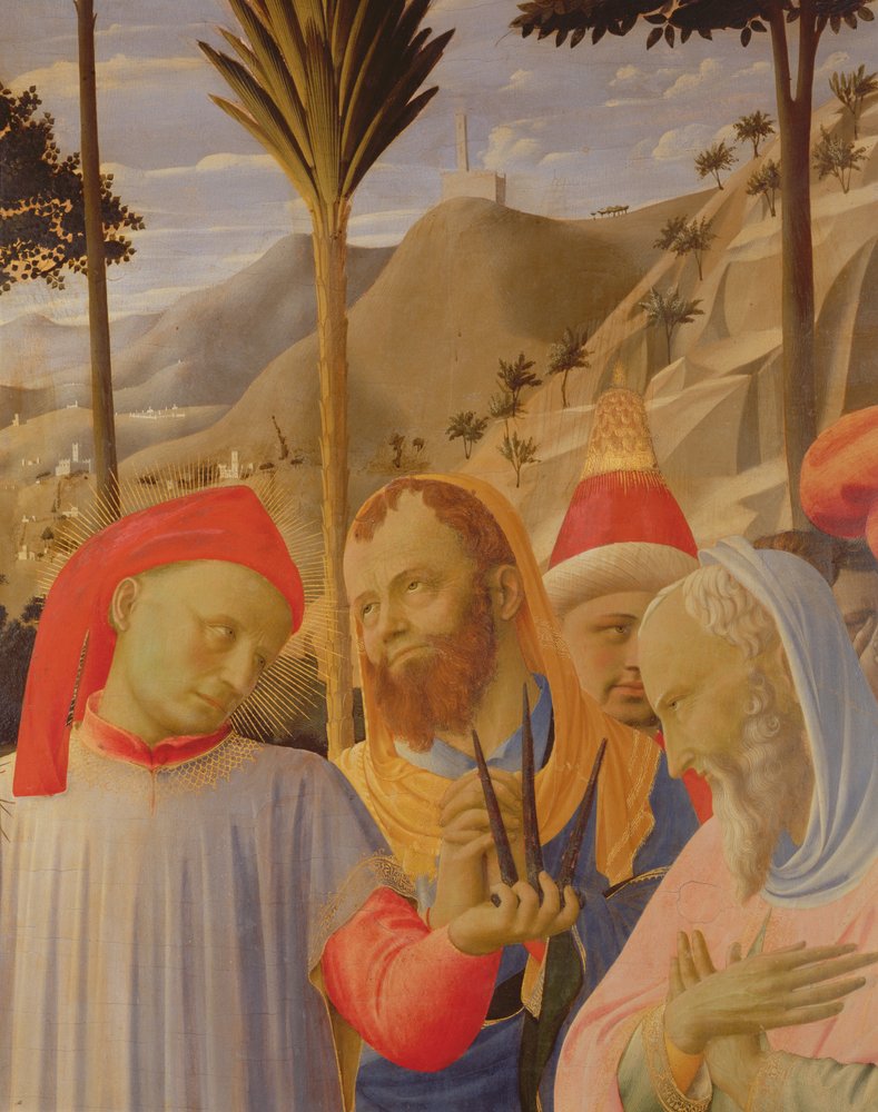 Santa Trinita Altarpiece (detail) by Fra Angelico